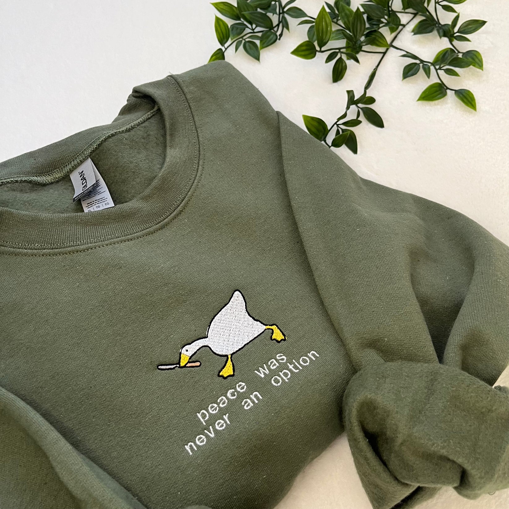 Murder Goose Embroidered Sweatshirt – Shop Late 80s